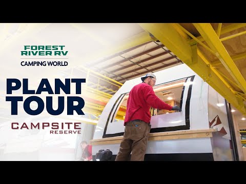 Forest River Campsite Reserve Manufacturing Tour