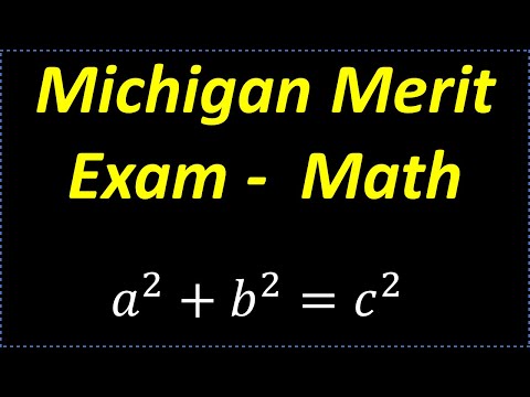 Michigan Merit Exam Math (MME) – Improve Your Math Score!