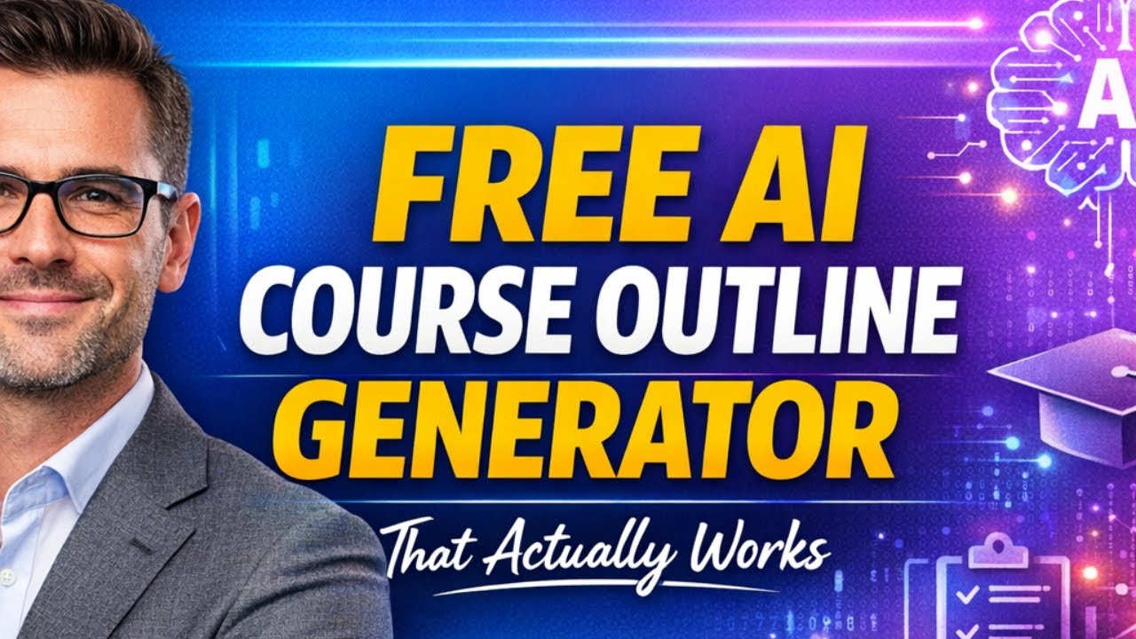 Free AI Course Outline Generator That Actually Works