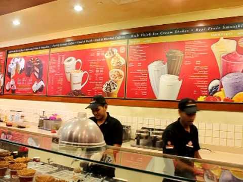 This is how they serve ice cream in Dubai