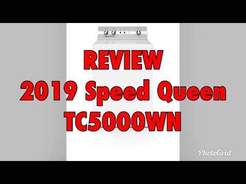 Review: 2019 Speed Queen Washer TC5000WN AWN632SP116TW01