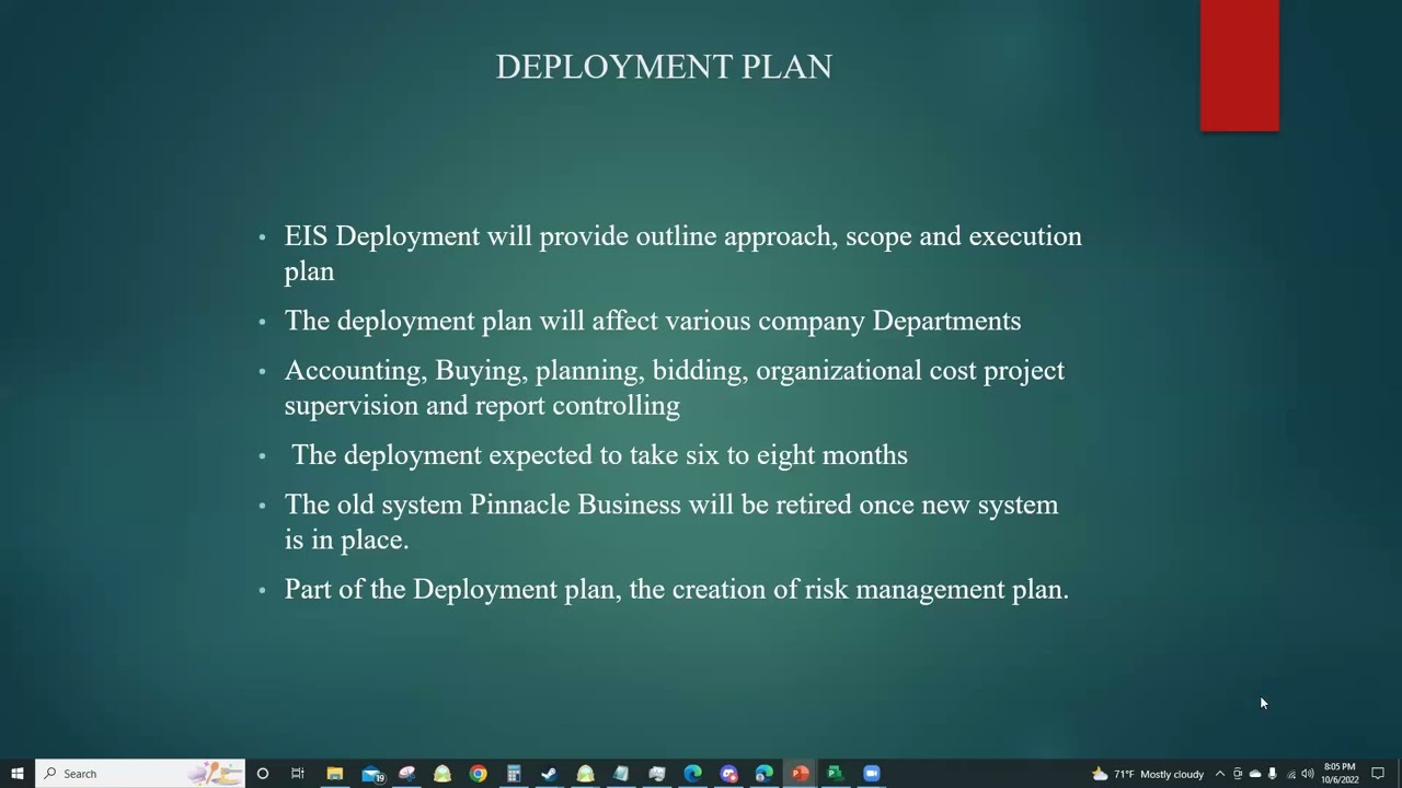 EIS Powerpoint Presentation