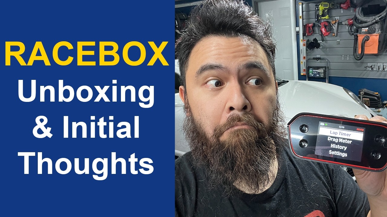Racebox - A Budget Lap Timer With Loads Of Features: Unboxing & Initial Thoughts