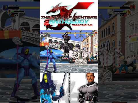 Skeletor vs zero #kof #mugen #skeletor