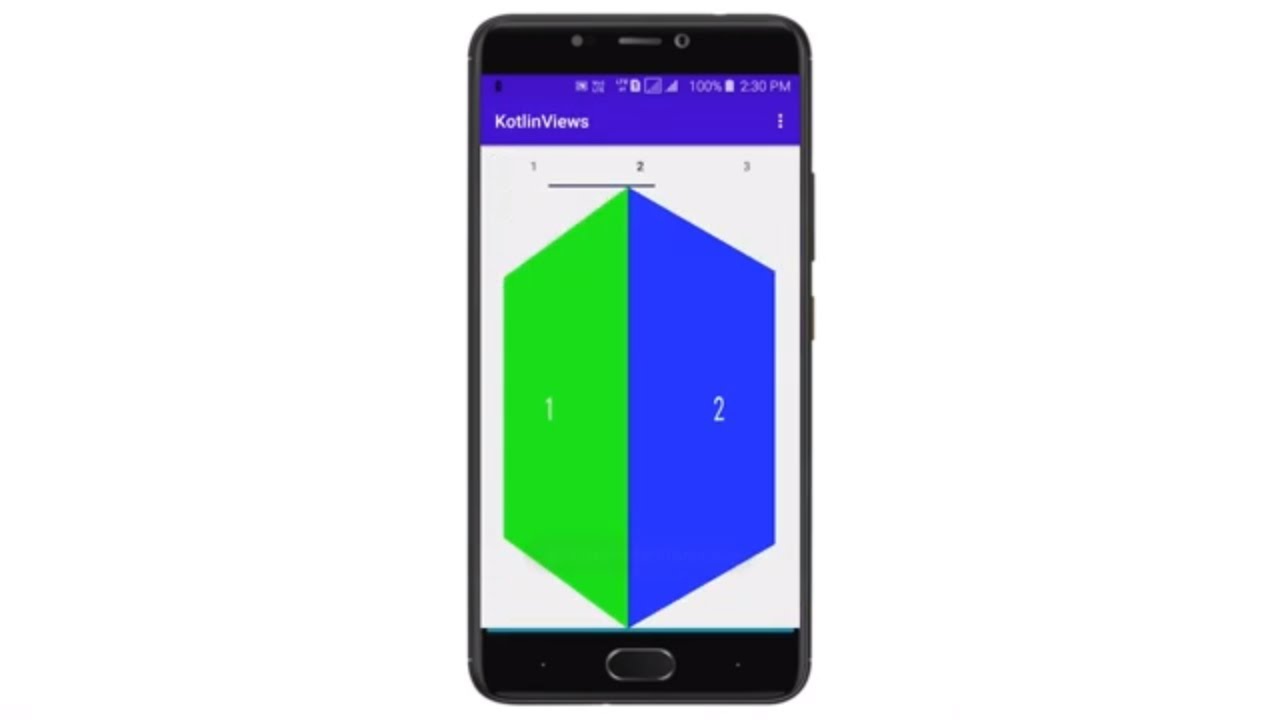 How to create a animated view pager in android studio using kotlin