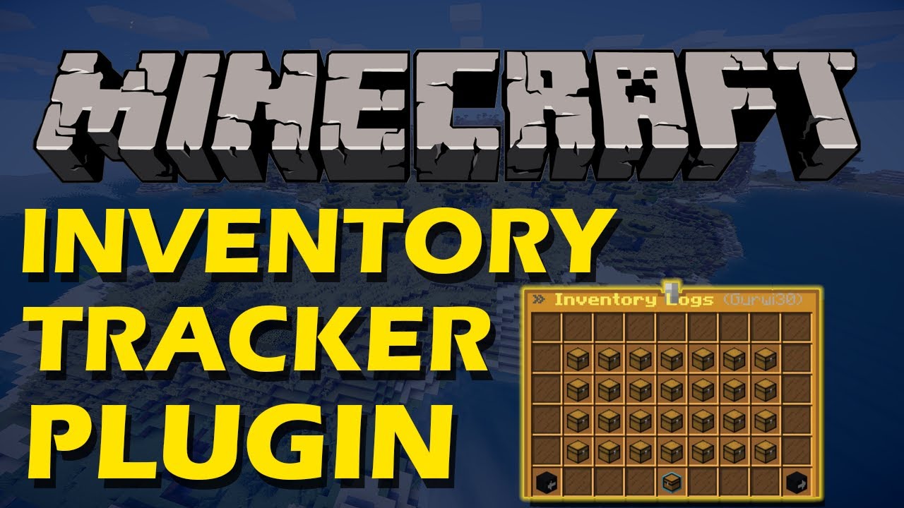 Save and restore items in Minecraft with Inventory Tracker Plugin