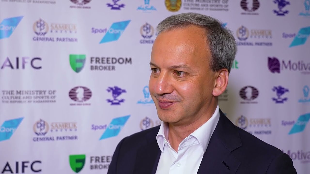 Interview with FIDE President Arkady Dvorkovich | Astana WGP | Round 11