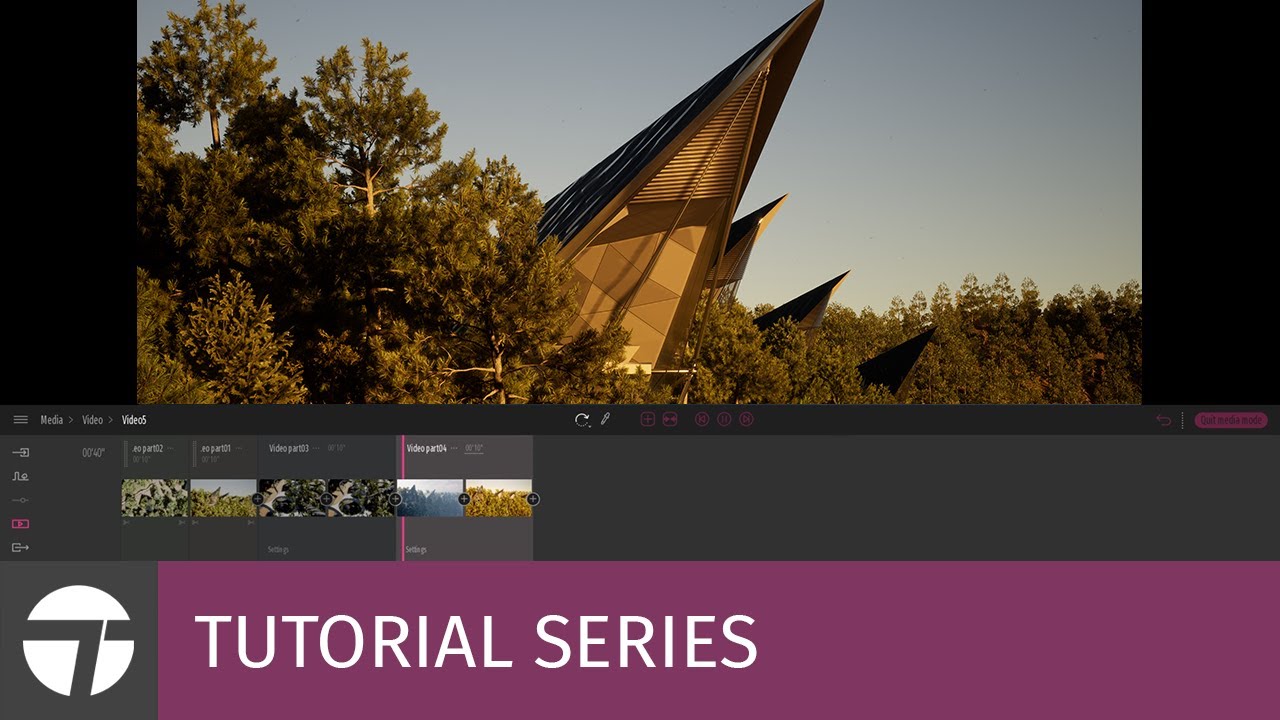 Twinmotion 2020 Tutorial - Media Tool