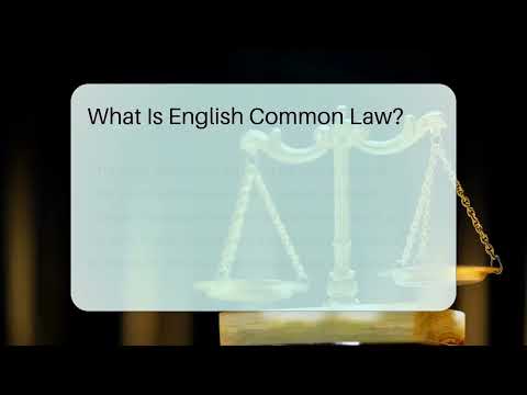 What Is English Common Law? - CountyOffice.org