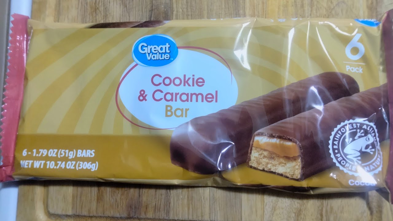 Great Value Cookie & Caramel Bar
