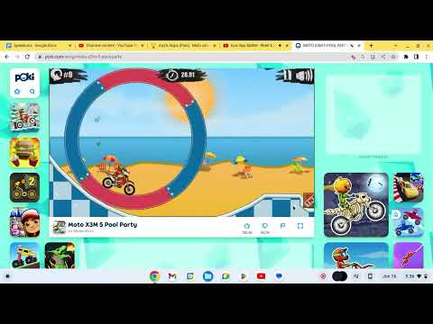 Moto X3M Pool Party (poki) skips in 6:43.367
