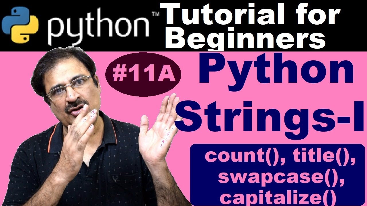Python Strings Tutorial PDF | String Functions | String Slicing In Python | Python Tutorial 2022
