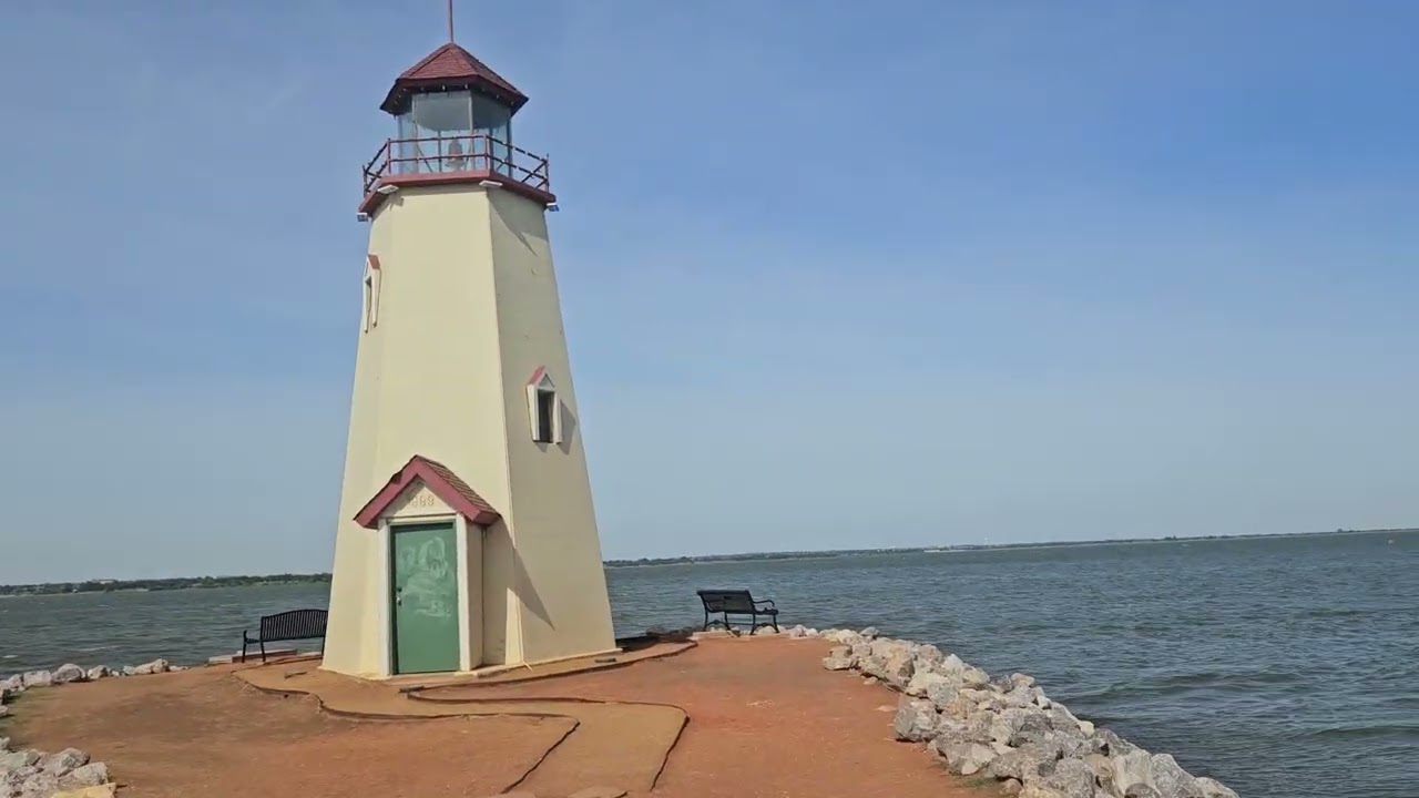 Windy Walk at Lake Hefner in OKC 