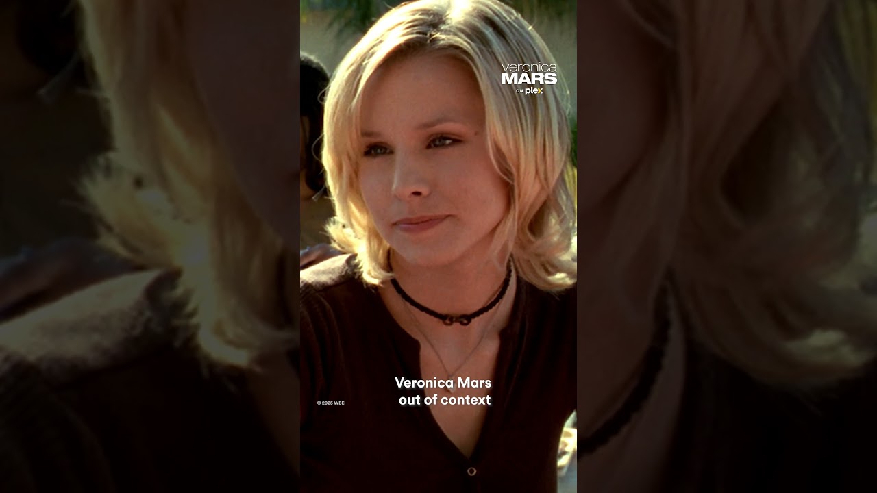 You had to be there... so start watching 🤝 #kristenbell #tv #plex #free #warnerbros #veronicamars