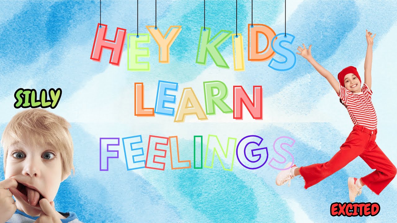 Learn Feelings for Kids | 20 Emotion Flashcards