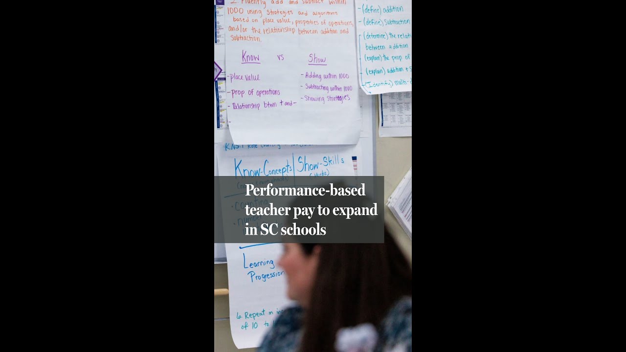 Performance-based teacher pay to expand in SC schools