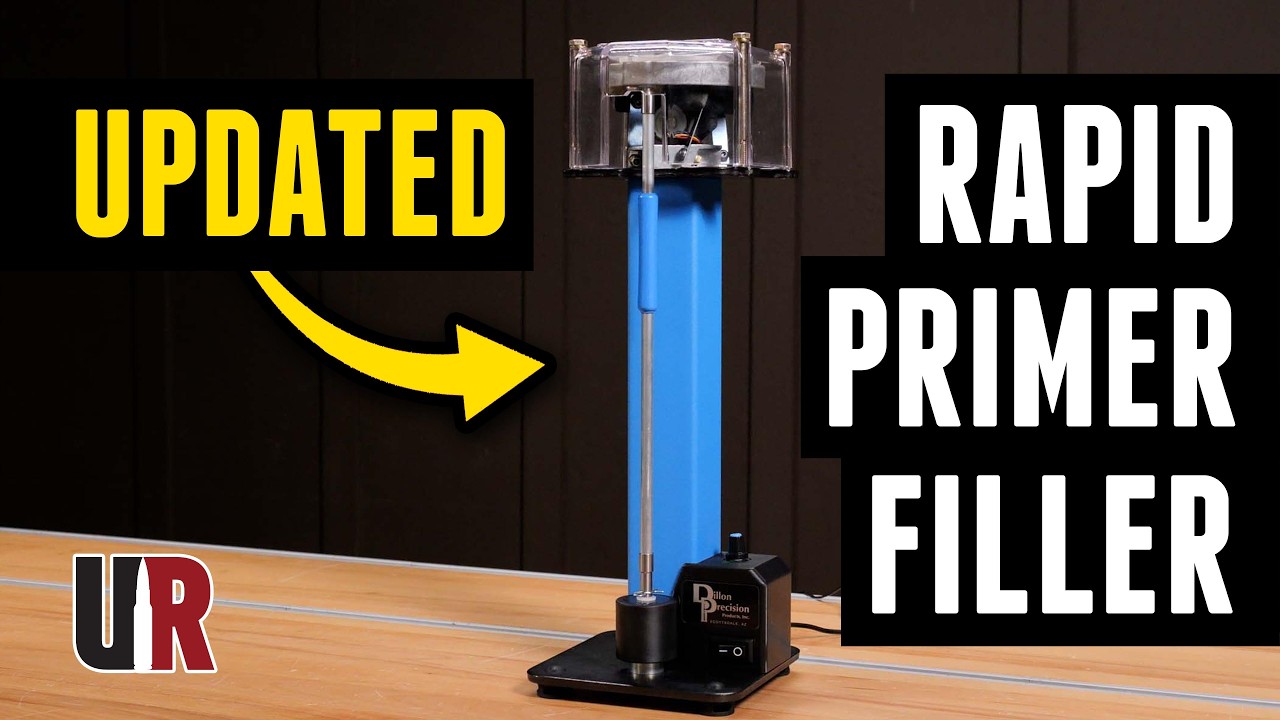 Updated: Fill Primers Faster! Dillon Rapid Primer Filler