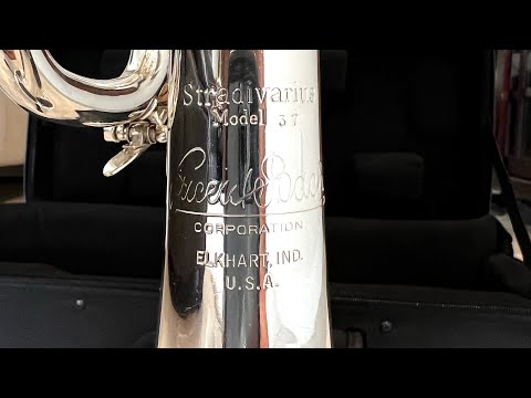 1968 Bach Stradivarius - Double Case - 1.25C Mouthpiece - | Reverb