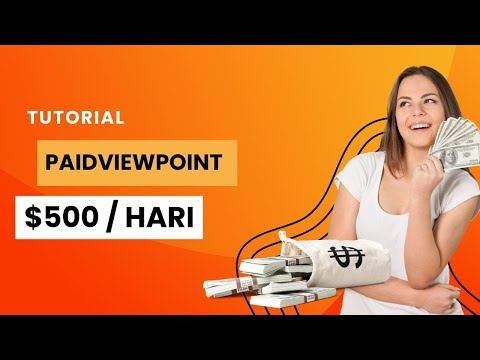 500 DOLLAR PER HARI DARI WEBSITE PAIDVIEWPOINT - Website Penghasil Uang