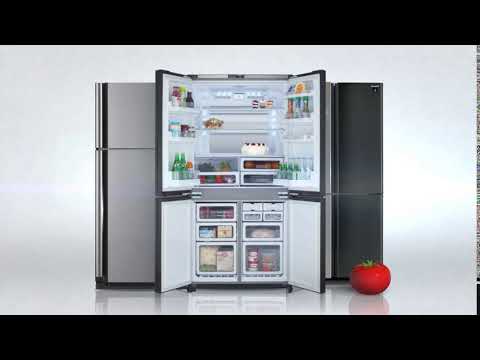 מקרר שארפ שחור 545 ליטר SHARP SJ3750 *כשר מהדרין*