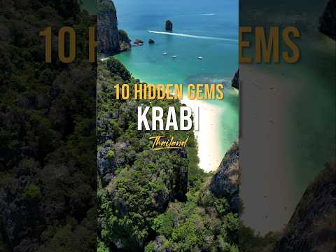 TOP 10 Unique Places in KRABI You MUST Visit (Thailand) #travelguide