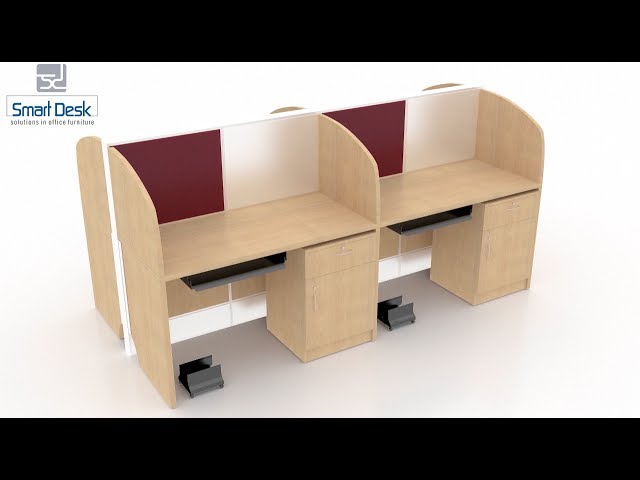 Straight Workstation - Modular Office Straight Workstation Furniture ...