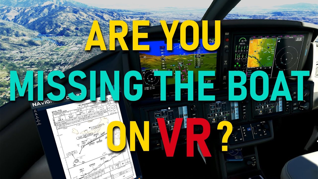 Adjusting instruments in VR - Virtual Reality (VR) - Microsoft Flight ...