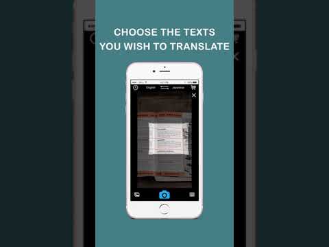 How to translate a word in photo by your iPhone camera?