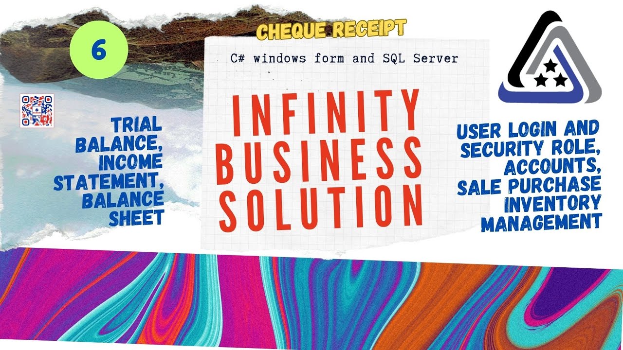Infinity Business Solution 6 Cheque Receipt Cash Receipt