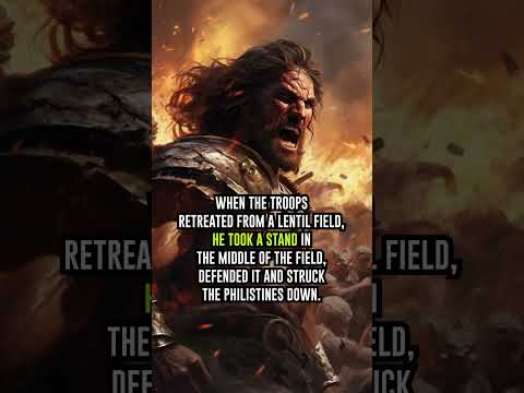 Bible Fact #13: The 3 Mighty Men of David - Shammah