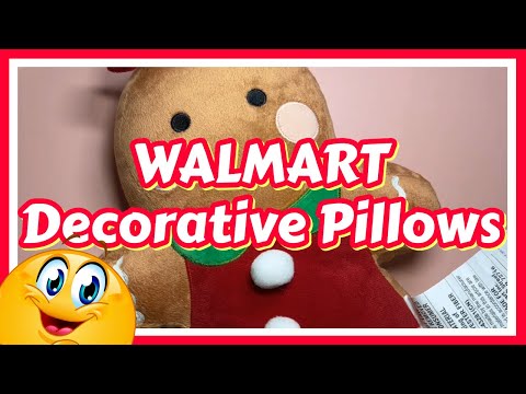 ⭐️ WALMART CHRISTMAS DECOR 2022 ⭐️ ADORABLE DECORATIVE PILLOWS ⭐️