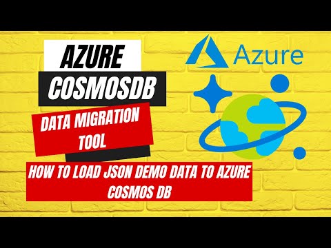 How to load Demo/Dummy JSON Data to Azure Cosmos DB from Local using ...