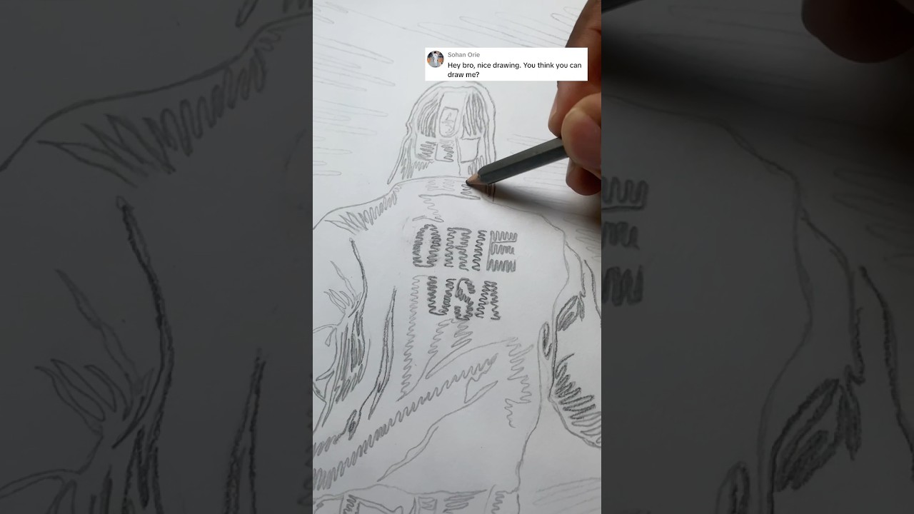 Drawing supporter of my art #drawing #sketch #athlete   #artprocess #artreels #aaronartway