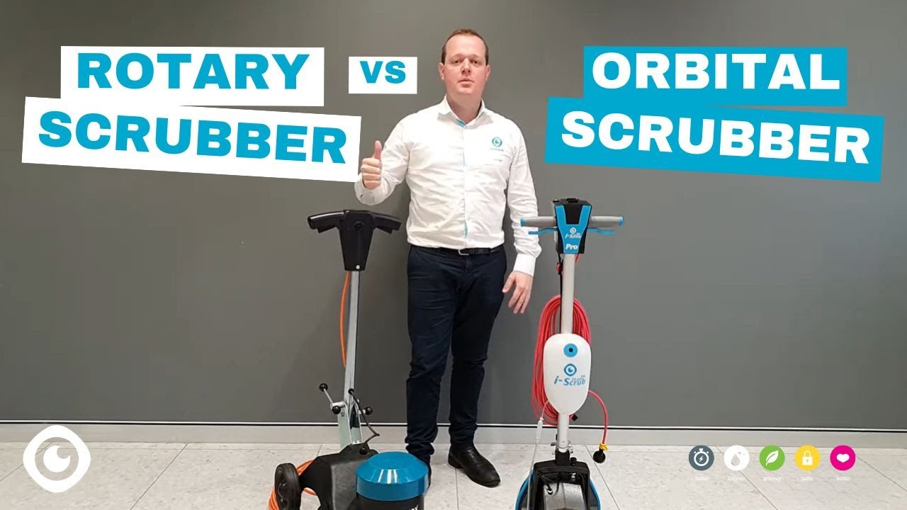 Which is Best: Rotary vs Orbital Floor Scrubbers
