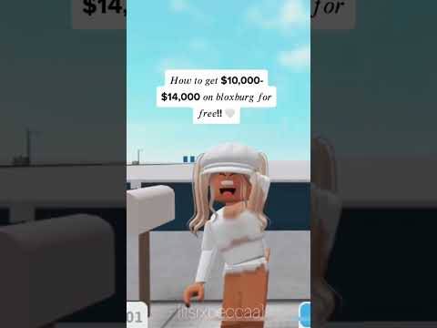 how to make *FREE* money in bloxburg || roblox || #bloxburg #roblox #shorts #fyp #tiktok #trending