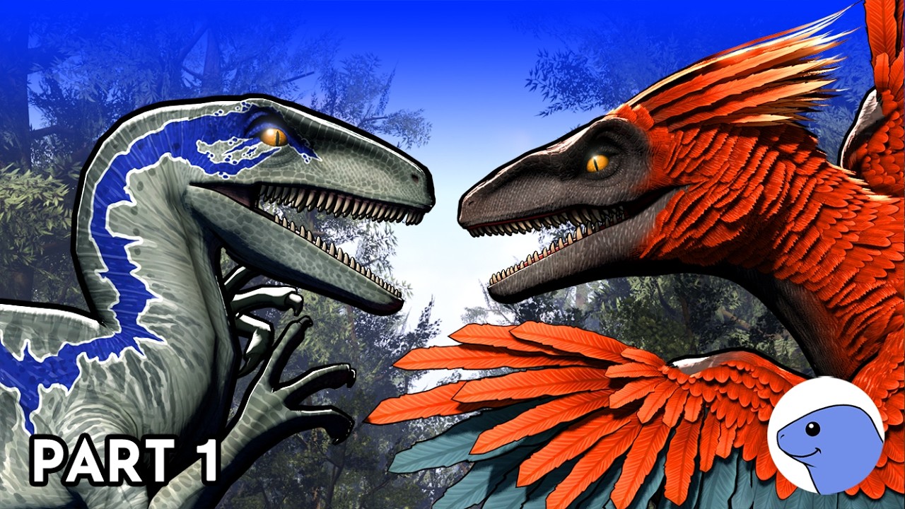 Velociraptor vs Pyroraptor | Animation (Part 1)