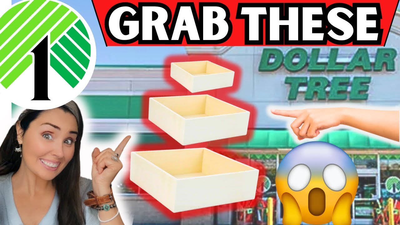 High end DOLLAR TREE DIYs with wood boxes! ALL UNDER $5! Crafts,diy decor, and hacks you can’t miss