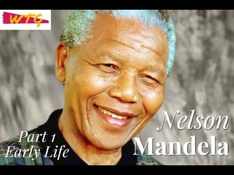Nelson Mandela - His Early Life - Part 1. A South African Legend #nelsonmandela #madiba