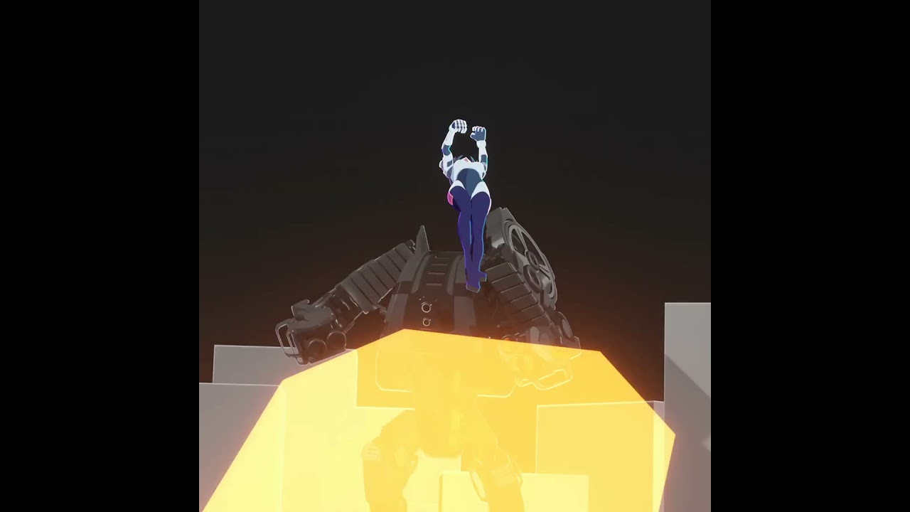 Lets Animate Anime Fight Scenes 02 #3d  #animation #anime #blender #goostudio