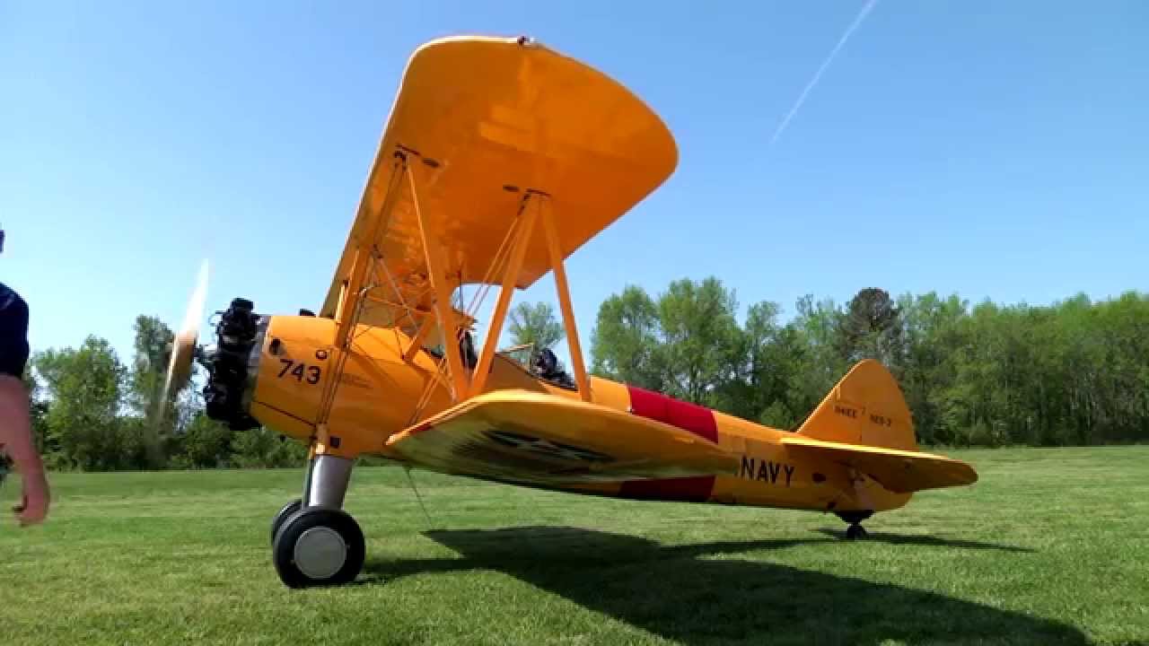 Ride along in a 1941 WWII Stearman