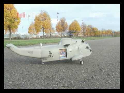 Seaking Rumpf von Causemann für 400/450er RC - Hubschrauber