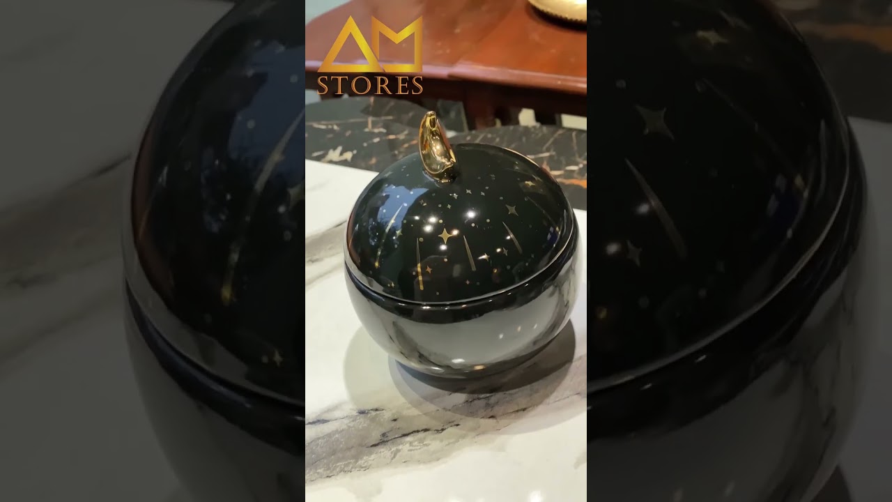 Black Candy Jar