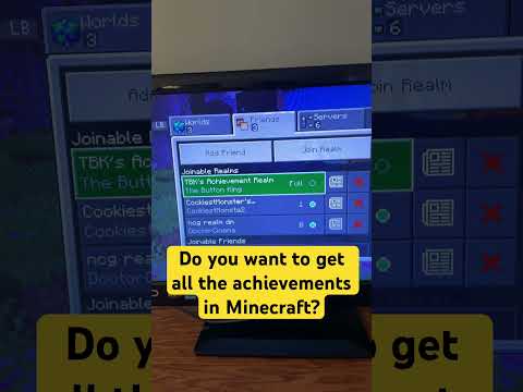 Do you want to get all the achievements in Minecraft? #minecraft #xbox #gaming #achievement #mojang