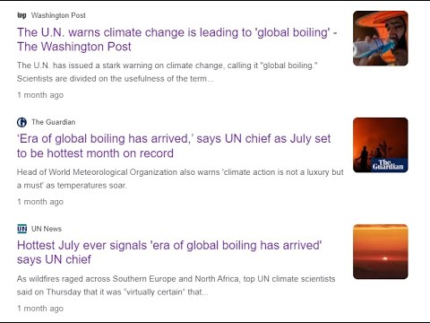 A Time Of Global Boiling | Real Climate Science