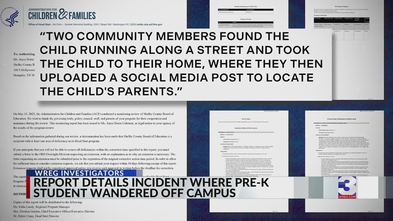 MSCS reviews Head Start after report that child ran outside