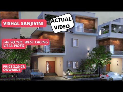 Vishal Sanjivini |☎+91-7065522190 | 4 BHK Villa For sale In Tukkuguda Hyderabad | Price 4.24 Cr*