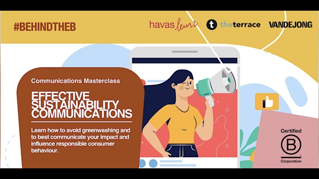 Communication Masterclass  Effective Sustainability Communications