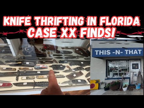 Knife Thrifting in Florida! Found Some Case XX Blades!
