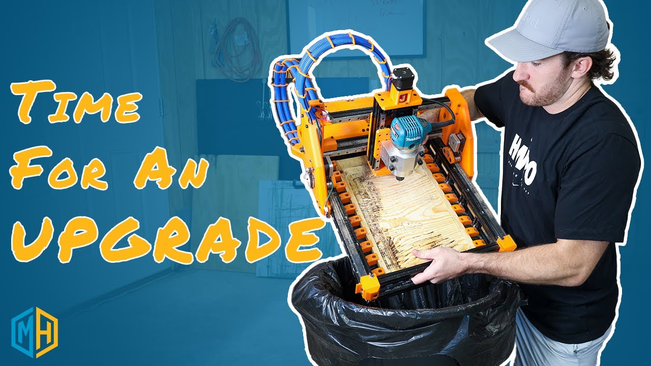 Upgrading My 3D Printed CNC Router!
