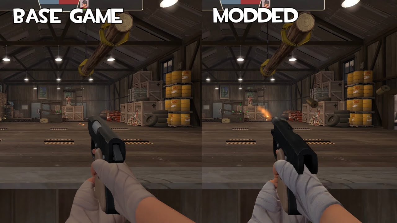 TF2 Mod Pack comparison
